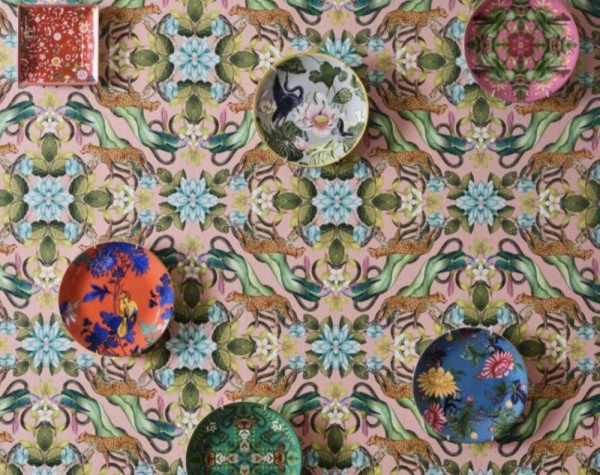 Clarke & Clarke Wedgewood Wallpaper - norfolktextiles.co.uk