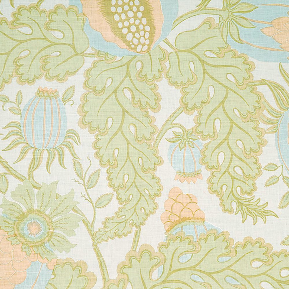 Michael Szell Carnival Linen in Pale Blue - norfolktextiles.co.uk
