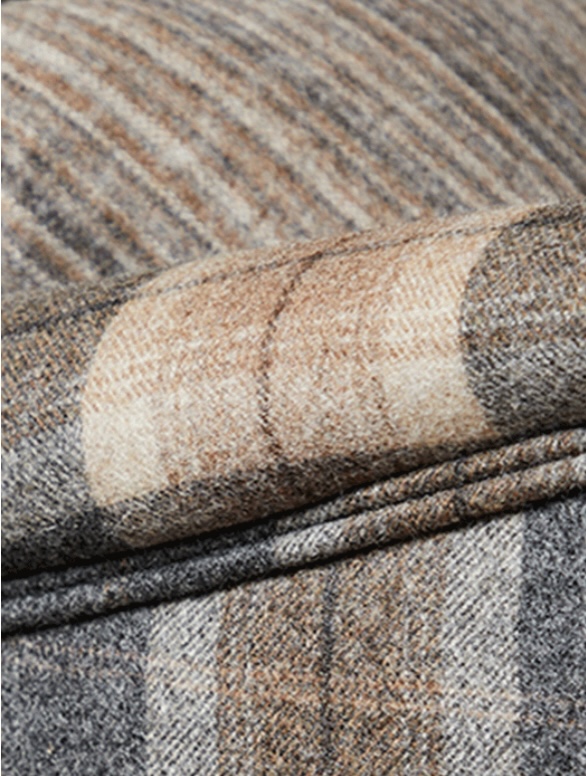 Moon Skye Check in Sage - norfolktextiles.co.uk