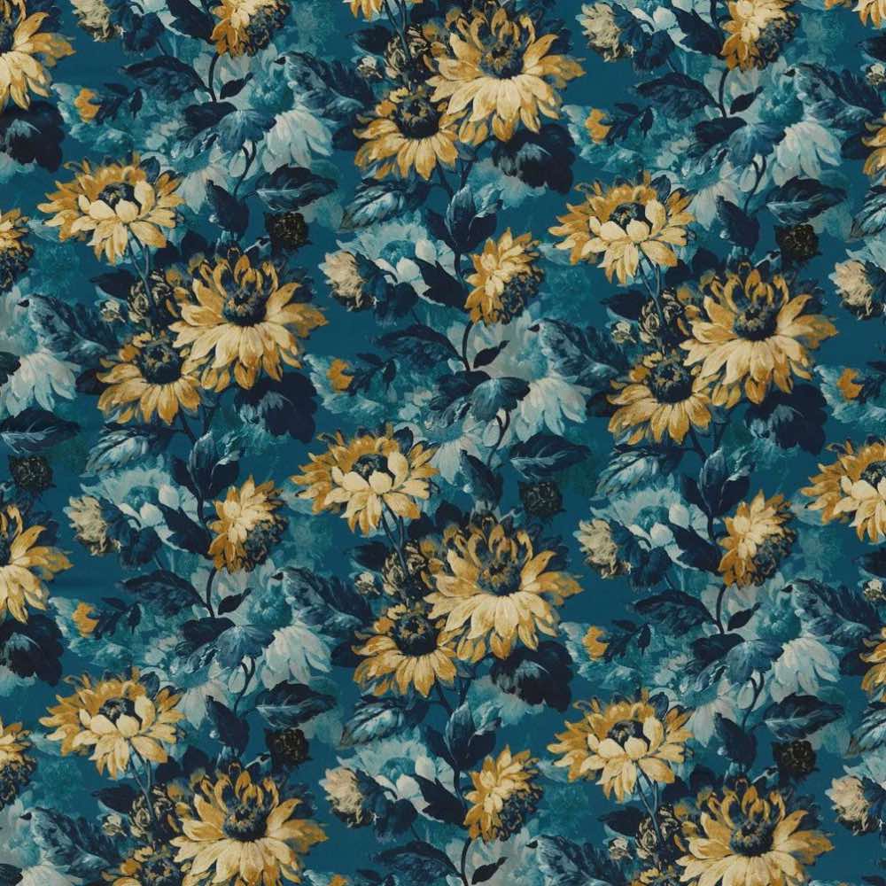 Clarke and Clarke Isla in Mineral/Silver - norfolktextiles.co.uk